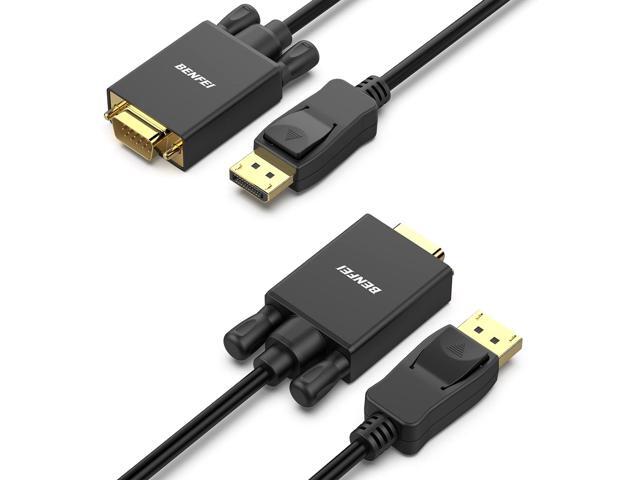 Click here for BENFEI DisplayPort to VGA 6 Feet Cable 2 Pack  Uni... prices