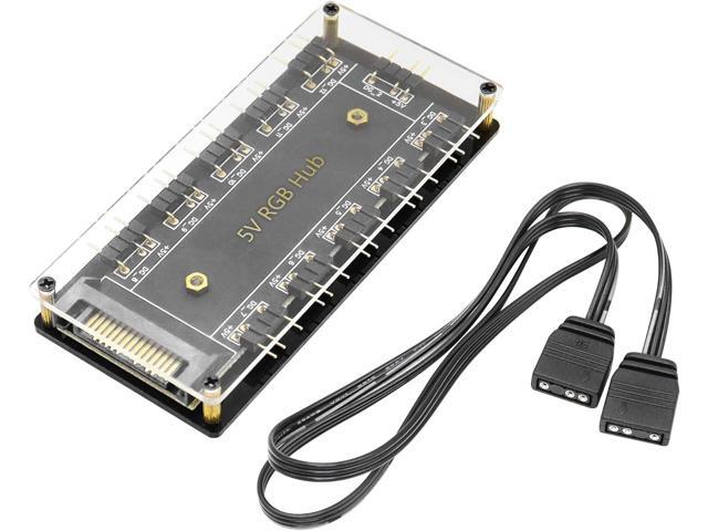 Click here for YACSEJAO 5V 3Pin RGB LED Splitter 10-Port 3Pin LED... prices