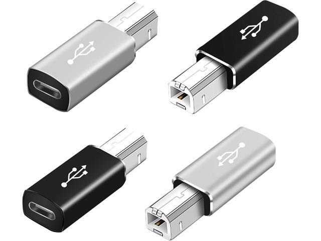 Click here for USB C to USB B Adapter 4-Pack USB C Female to Prin... prices