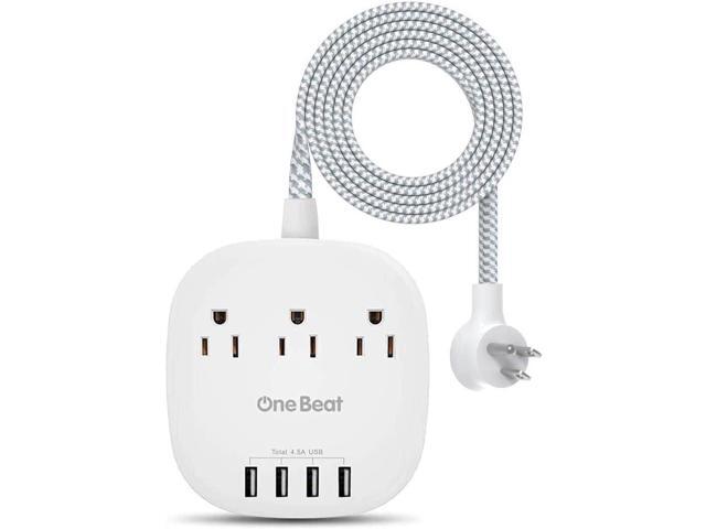 Click here for Desktop Power Strip with 3 Outlet 4 USB Ports 4.5A... prices