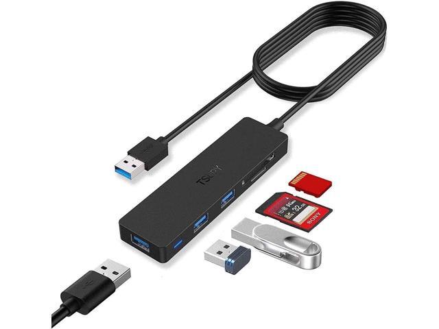Click here for TSUPY USB 3.0 Hub with SD Micro SD Card Reader  Ul... prices