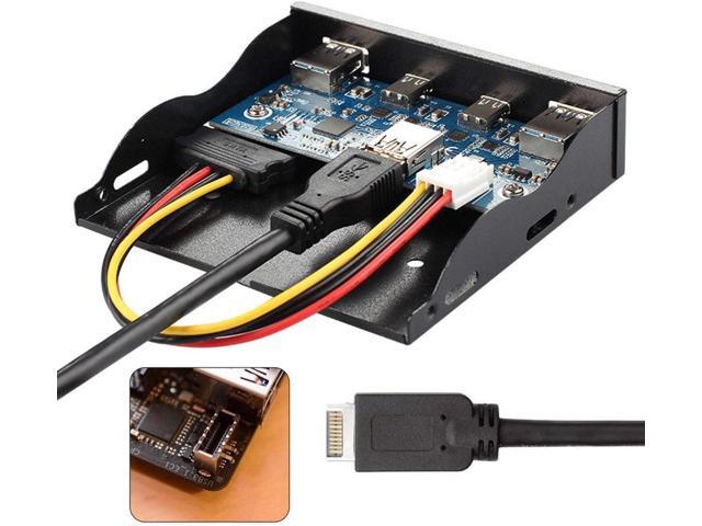Click here for Cablecc USB 3.1 Front Panel Header to USB-C & USB... prices