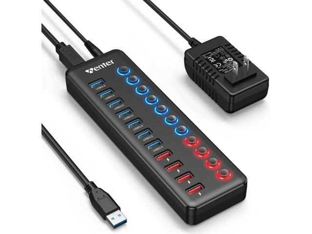 Click here for Powered USB 3.0 Hub  WENTER 11-Port USB Data Hub S... prices