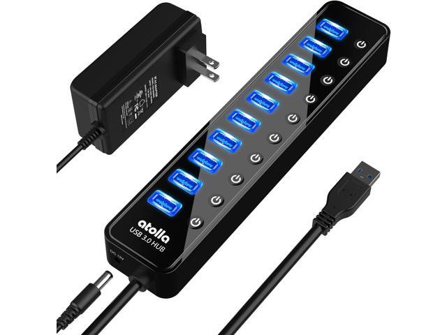 Click here for atolla Powered USB Hub 3.0 with 10-Port USB 3.0 Da... prices