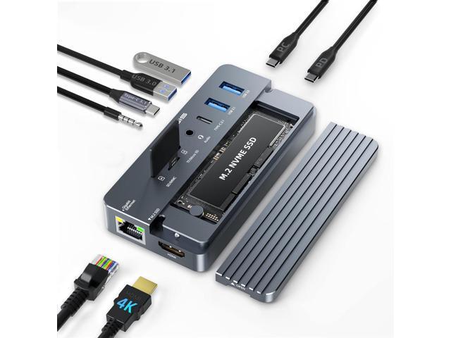 Click here for USB C Laptop Docking Station HDMI 4K60Hz with Nvme... prices