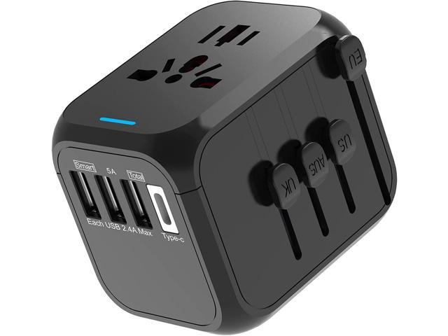 Click here for Universal Travel Adapter with 4 AC Outlets & 3 USB... prices