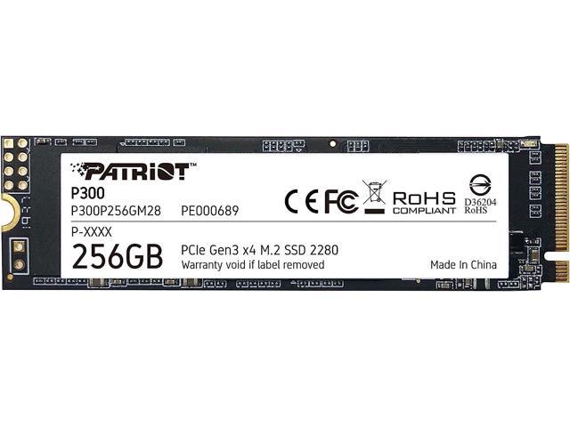 Click here for Patriot P300 M.2 PCIe Gen 3 x4 256GB Low-Power Con... prices