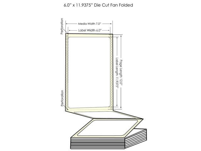 Click here for DuraFast GP-C831 6 x 11.9375 High Gloss Paper Labe... prices