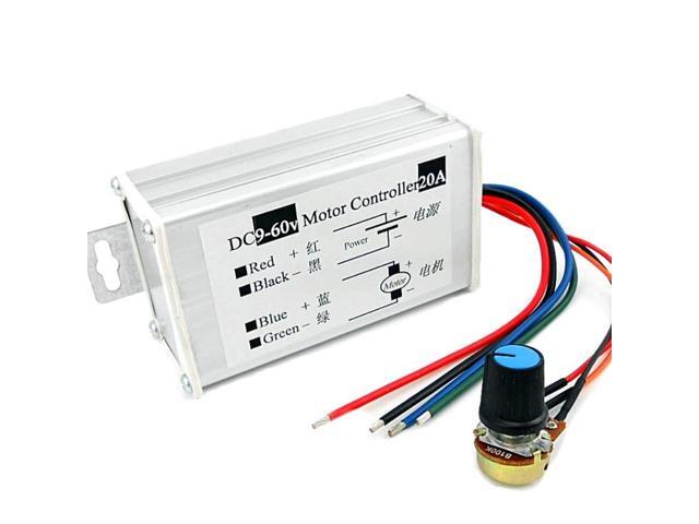 Click here for PWM DC motor stepless speed controller 12V 24V 60V... prices