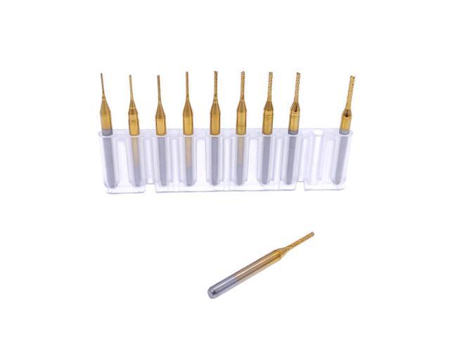 Click here for 10 pieces 0.6-1.5mm Carbide PCB Corn Milling Cutte... prices