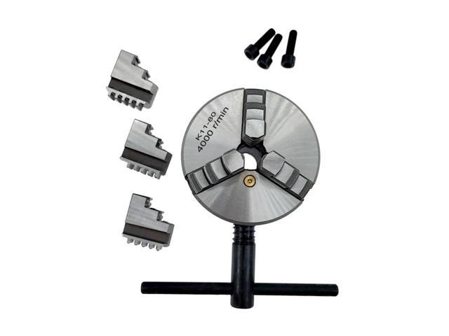 Click here for 1Set K11-80 3 Jaws Manual Lathe Chuck With Turning... prices
