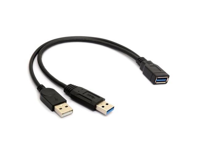 Click here for 0.3MUSB 3.0 Female to Dual USB Male Extra Power Da... prices