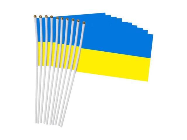 Click here for 10pcs 14*21cm Flags Ukrainian Patriot National Fla... prices