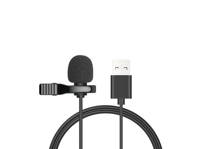 Click here for Portable USB Mini Microphone 1.5m Lapel Lavalier M... prices