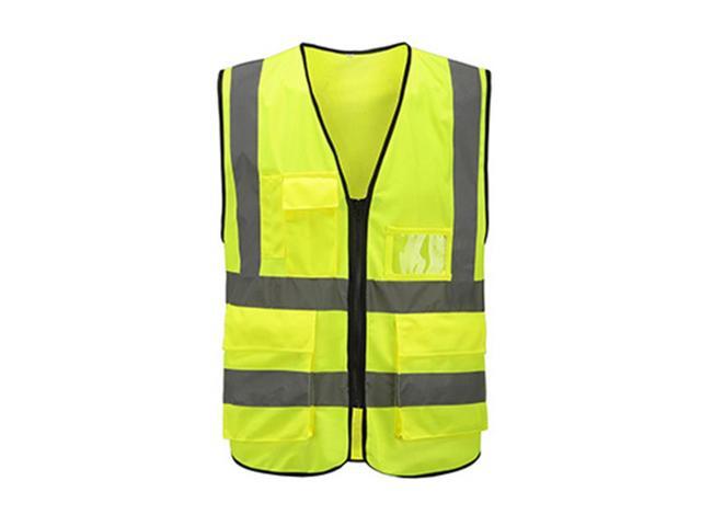 Click here for ) Multi-pocket Reflective Vest Riding Traffic Vest... prices