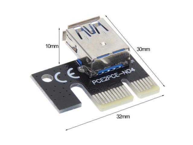 Click here for Mini USB 3.0 Graphics Card Riser Card PCI-E 1X To... prices