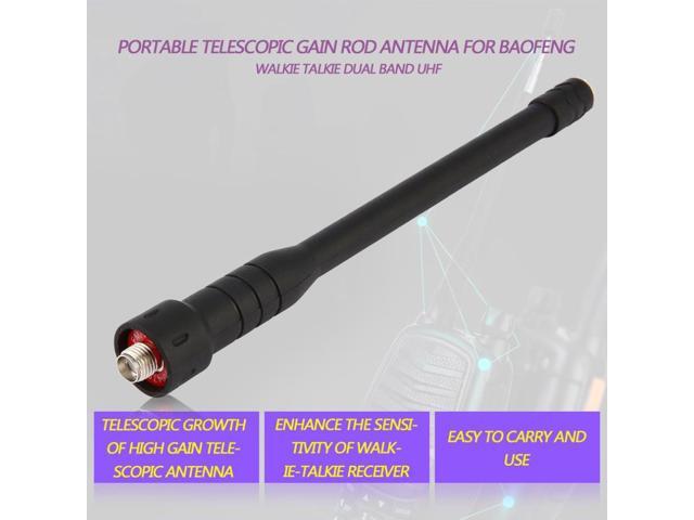 Click here for Rod telescopic gain Antenna for Baofeng walkie tal... prices