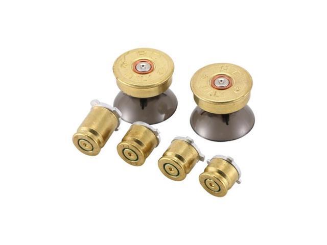 Click here for 4x Brass Bullet Buttons ABXY Mod Kit + 2 Thumbstic... prices