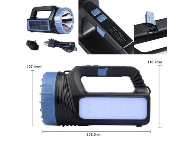 Click here for Solar Power LED Flashlight Handheld Searchlights O... prices