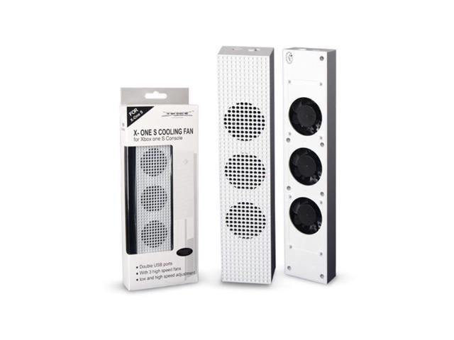 Click here for for Xbox One S Cooling Fan with 2 USB Ports Hub an... prices