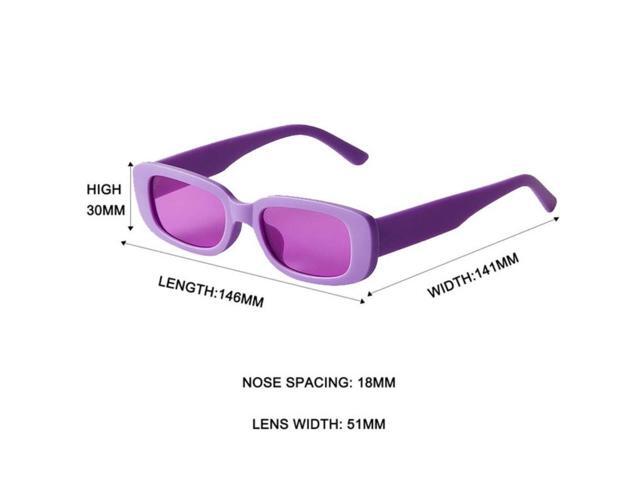 Click here for 10PC Purple Sunglasses Women Oval Vintage Brand De... prices