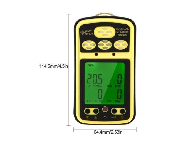 Click here for 4 in1 SMART SENSOR ST8990 Multi Gas Monitor Rechar... prices