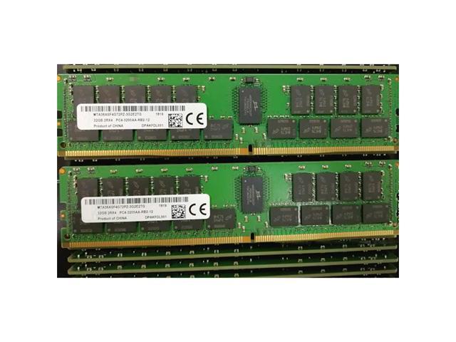Click here for For MT RAM 32G 32GB 2RX4 DDR4 3200AA REG RDIMM MTA... prices