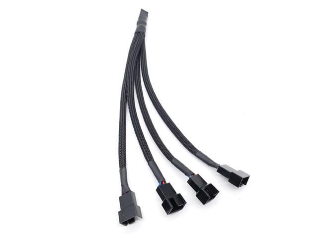 Click here for Fan Splitter 4pin Adapter Cable 1 to 4 Computer CP... prices