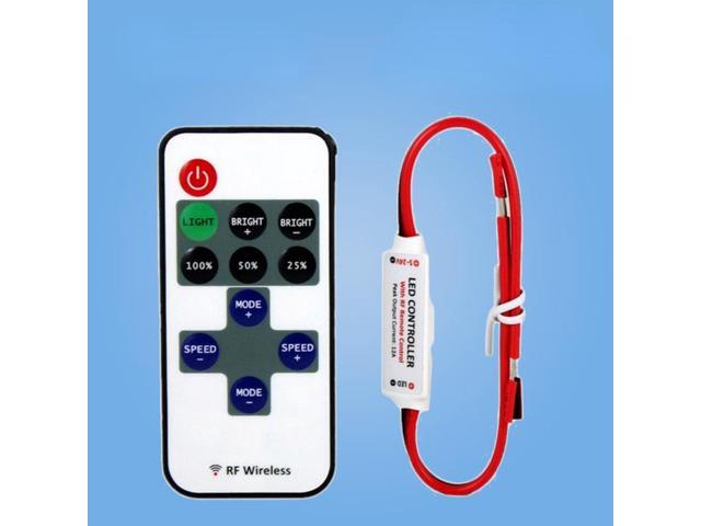 Click here for DC5-24V Mini 11ey RF Single Color LED Controller B... prices