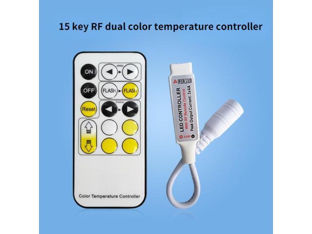 Click here for DC5-24V 3A/CH CCT LED Controller 15keys RF Wireles... prices