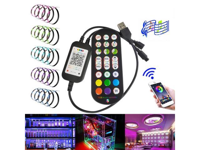 Click here for Automobile atmosphere lamp USB Bluetooth controlle... prices