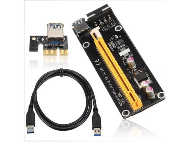 Click here for 60CM PCI-E Riser Card PCI Express 1X to 16X Extens... prices