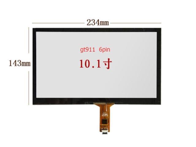 Click here for 10.1inch 143*234mm touch screen chip GT911 6pin ca... prices