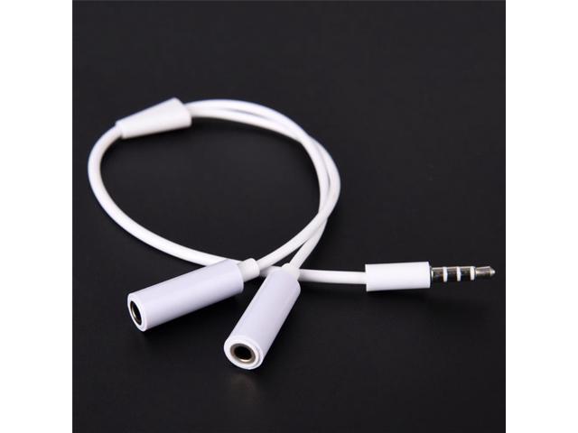 Click here for 1 Male to 2 Dual Female Audio Cable 3.5mm 2 in 1 S... prices