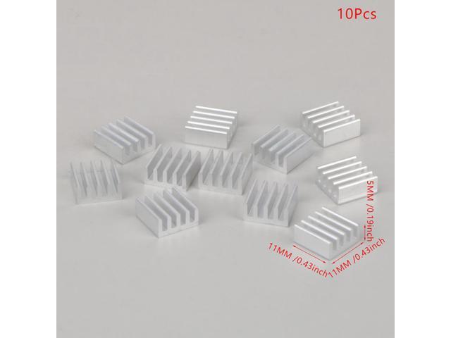Click here for 10 pcs Aluminum Heatsink 11*11*5MM Electronic Chip... prices