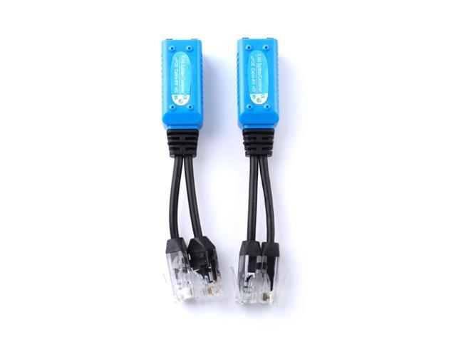Click here for 2Pcs RJ45 Splitter Combiner UPOE Cable POE Adapter... prices