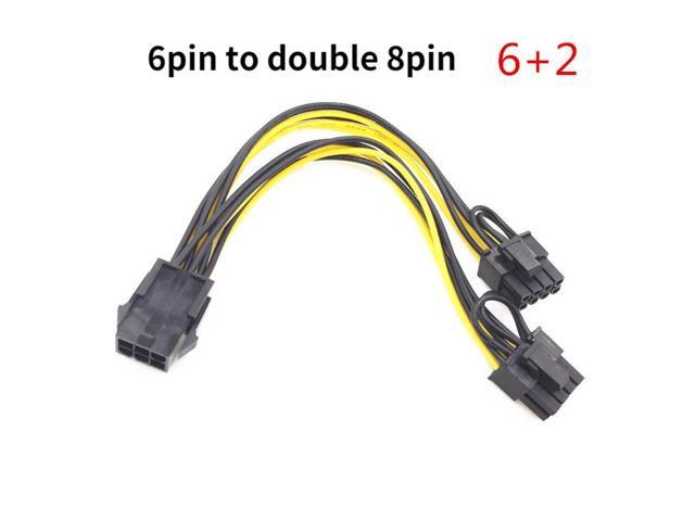 Click here for PCI-E 6-pin to 2x 6+2-pin (6-pin/8-pin) Power Spli... prices