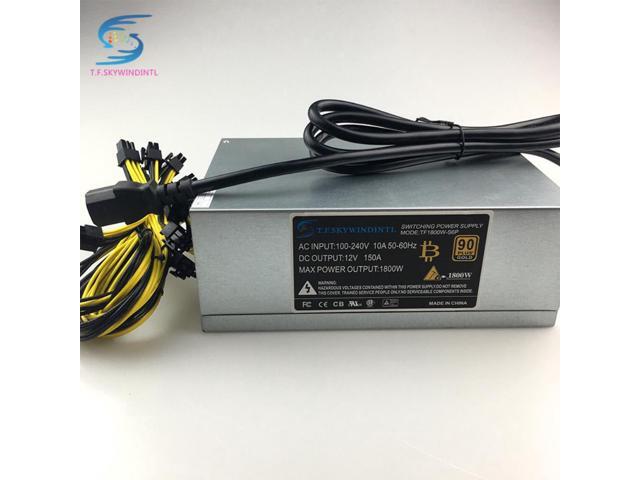 Click here for Free Ship 1800W 12V Psu Miner Mining Power Supply... prices
