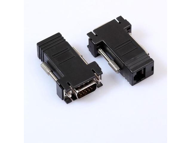Click here for The VGA-to-RJ45 Adapter Extender Transmits VGA Sig... prices