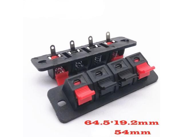 Click here for 4-position Speaker Clip 4P Spring Terminal Audio T... prices