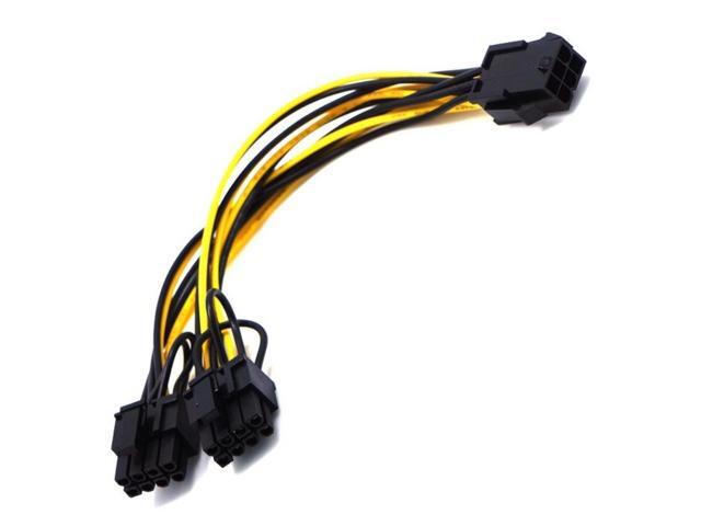 Click here for PCI-E 6-pin To Dual 6+2-pin (6-pin/8-pin) Power Sp... prices