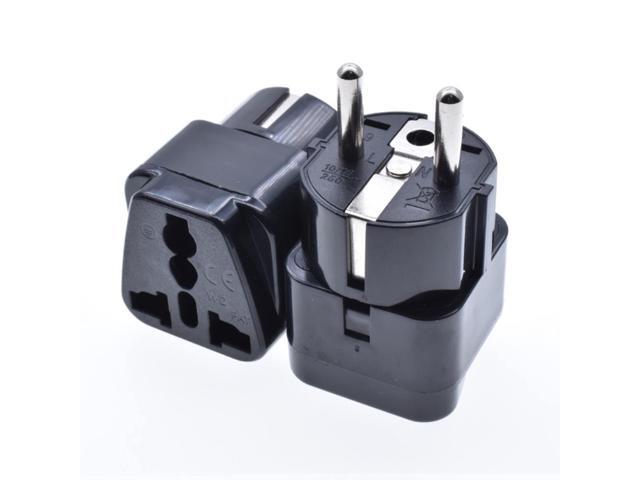 Click here for Universal To EU Plug Adapter 10A/16A Schuko Round... prices
