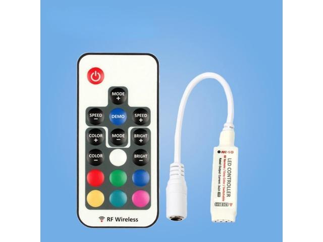 Click here for DC 5V-24V 12A 17key Mini RF Wireless Led RGB Remot... prices