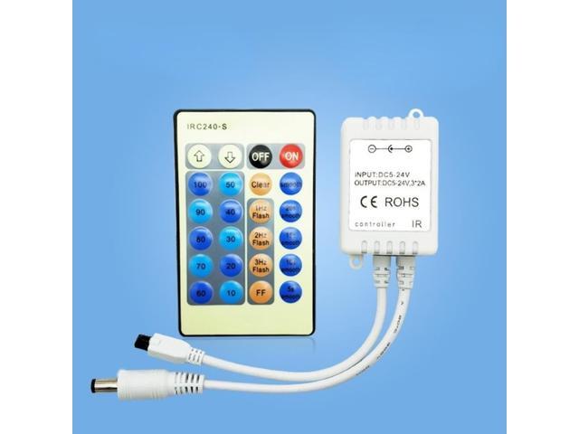 Click here for DC12V 24V LED Dimmer Switch 24 Buttons IR Remote C... prices
