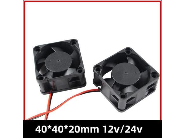 Click here for 12V 24V 4020 40mm Fan Ball Bearing 40x40x20mm Fan... prices