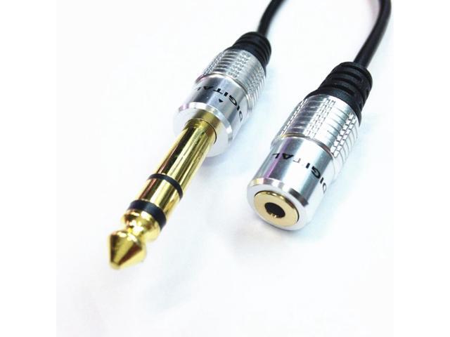 Click here for Audio Aux 6.35mm 1/4 Male To 3.5mm Female 1/8 Ster... prices