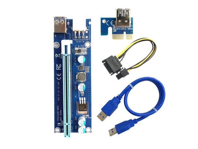 Click here for VER008C Riser Card USB3.0 PCI PCIE PCI-E 1X To 16X... prices