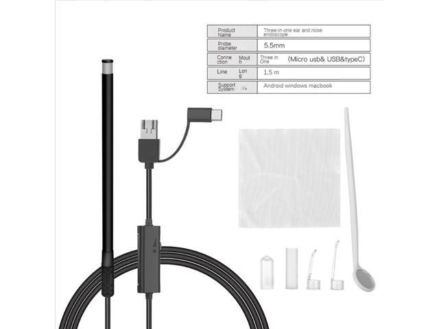 Click here for Ear Endoscopy Camera with 6 Dimmable Brightness Ad... prices