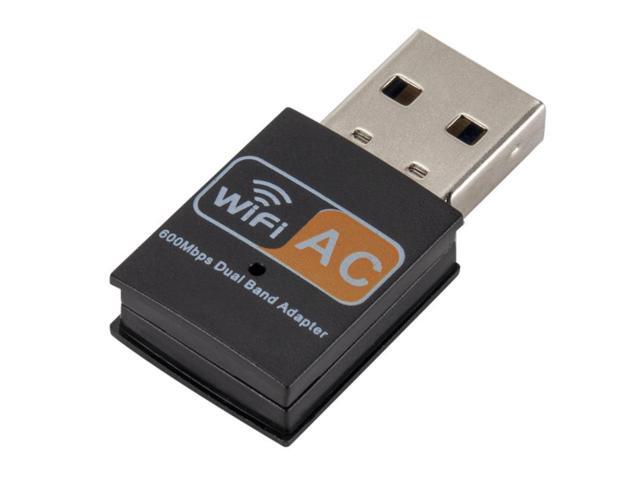 Click here for 600Mbps Network Card USB WiFi Adapter 2.4GHz 5GHz... prices
