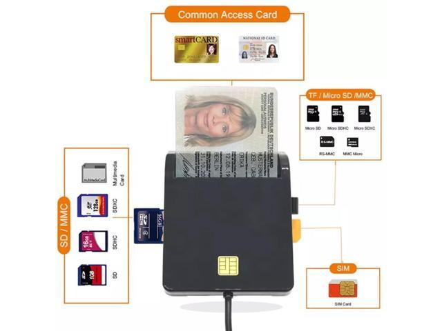 Click here for Multi-Function ID Card Reader Black Smart Tax Retu... prices